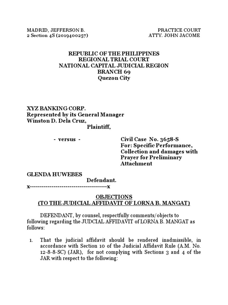 Madrid, Jefferson B. Practice Court 2 Section 4S (2019400257) Atty ...