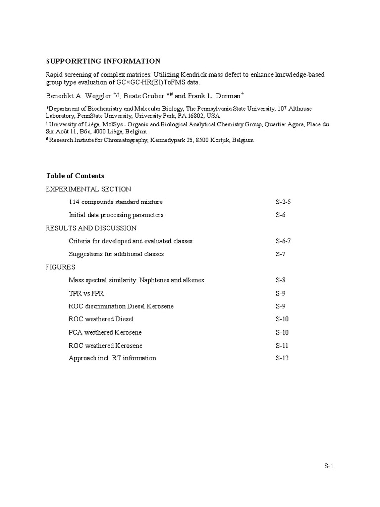 Rapid screening of complex matrices: Utilizing Kendrick mass defect to enhance knowledge-based ...