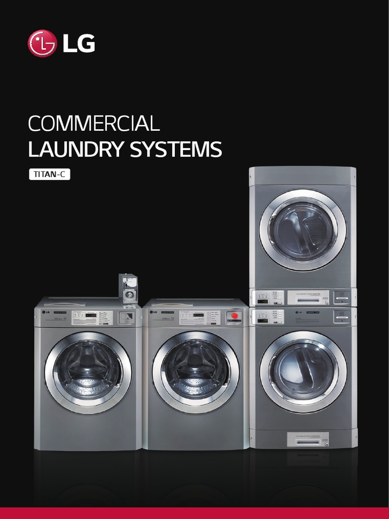 LG Commercial Laundry Brochure PDF | PDF | Engines | Window
