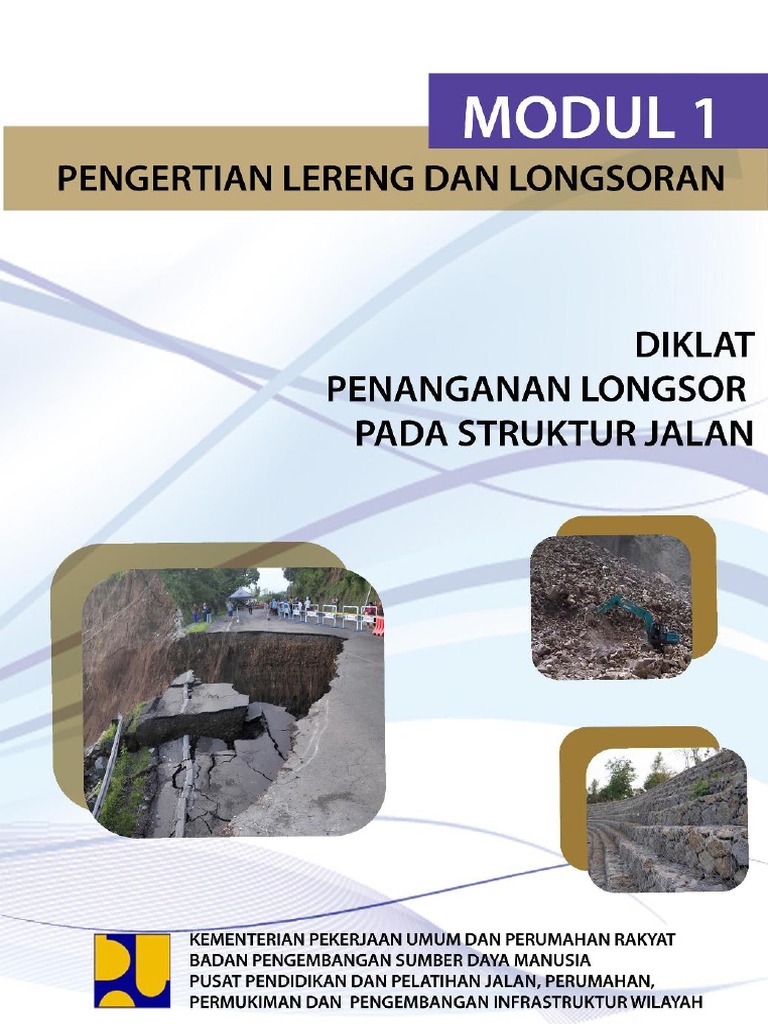 Modul 1 Pengertian Lereng Dan Longsoran | PDF