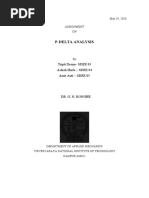 P-Delta - Analysis - Parameters ETABS | PDF | Structural Load | Applied Mathematics