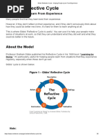 Gibbs Reflective Model Template | PDF | Behavior Modification ...