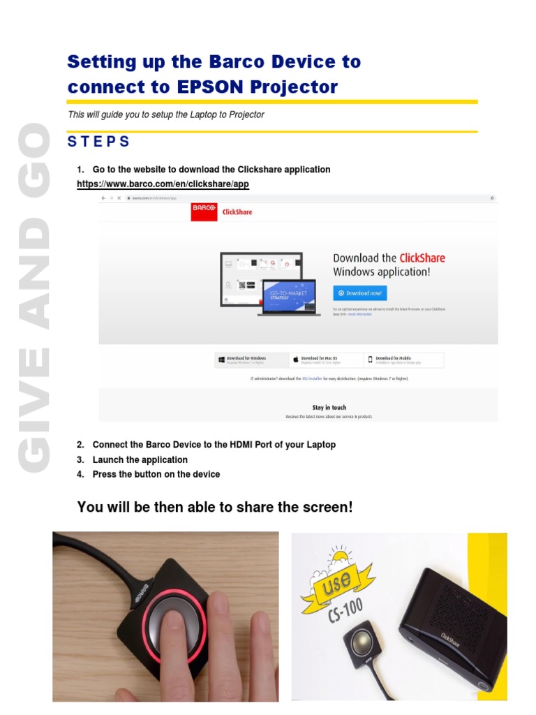 Barco Device Connect | PDF