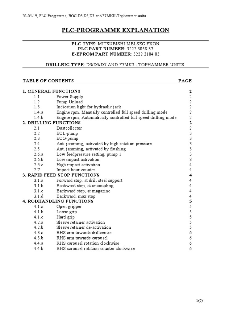 PLC Roc D7 | PDF | Machines | Mechanical Engineering