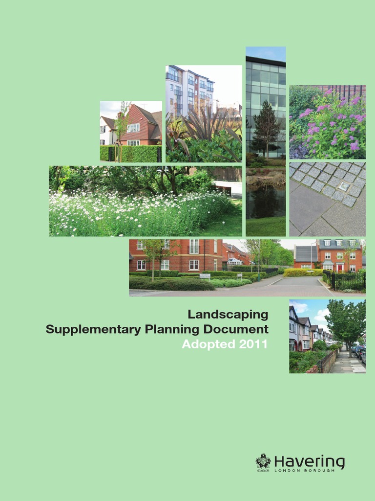 Landscaping Supplementary Planning Document: Adopted 2011 | PDF ...