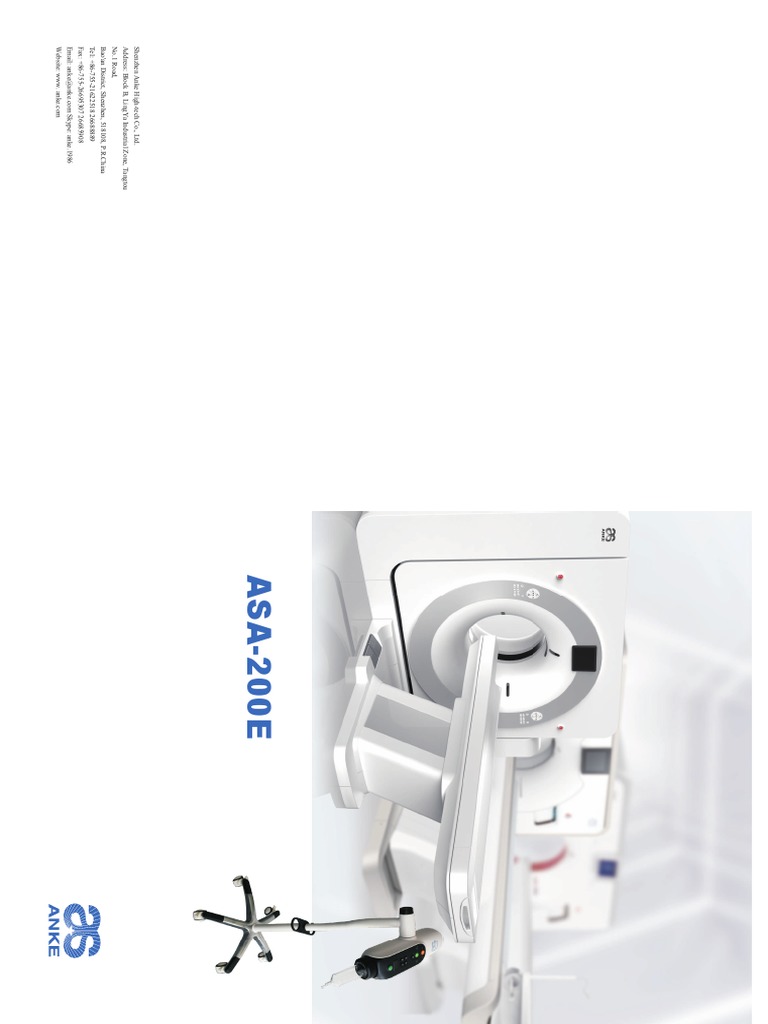 ASA-200E Brochure Injecteur PDF | PDF | Ct Scan | Computing