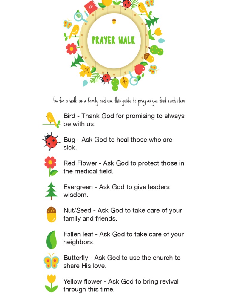 Family Prayer Walk Guide | PDF