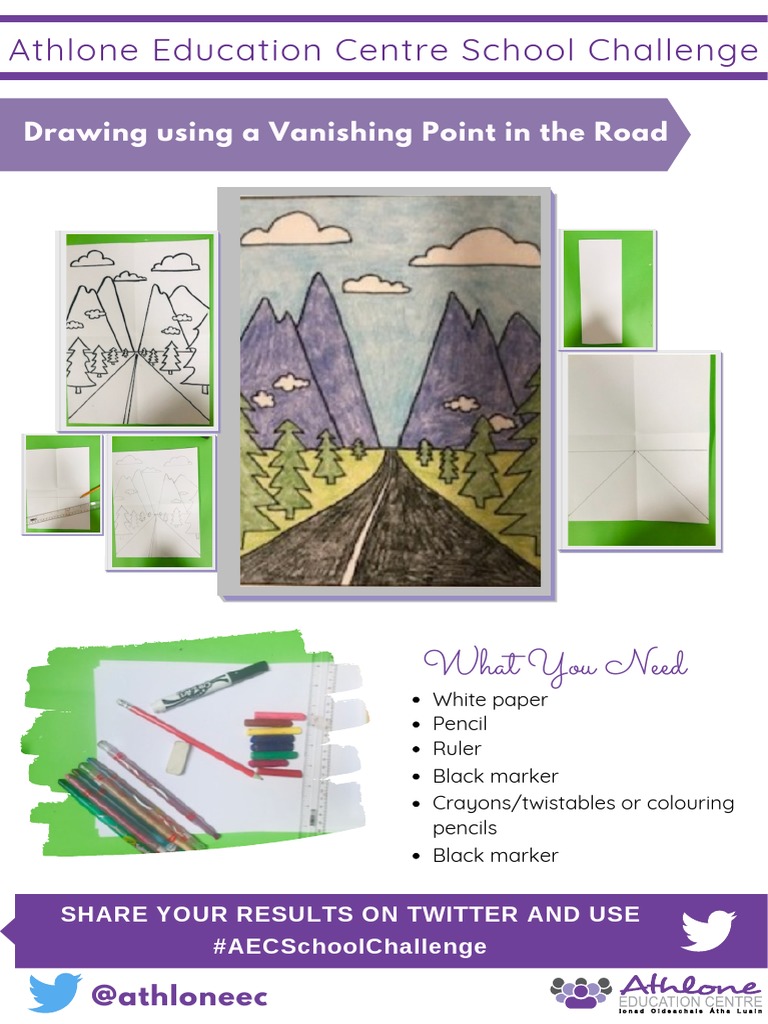 Perspective Drawing | PDF | Horizon | Drawing