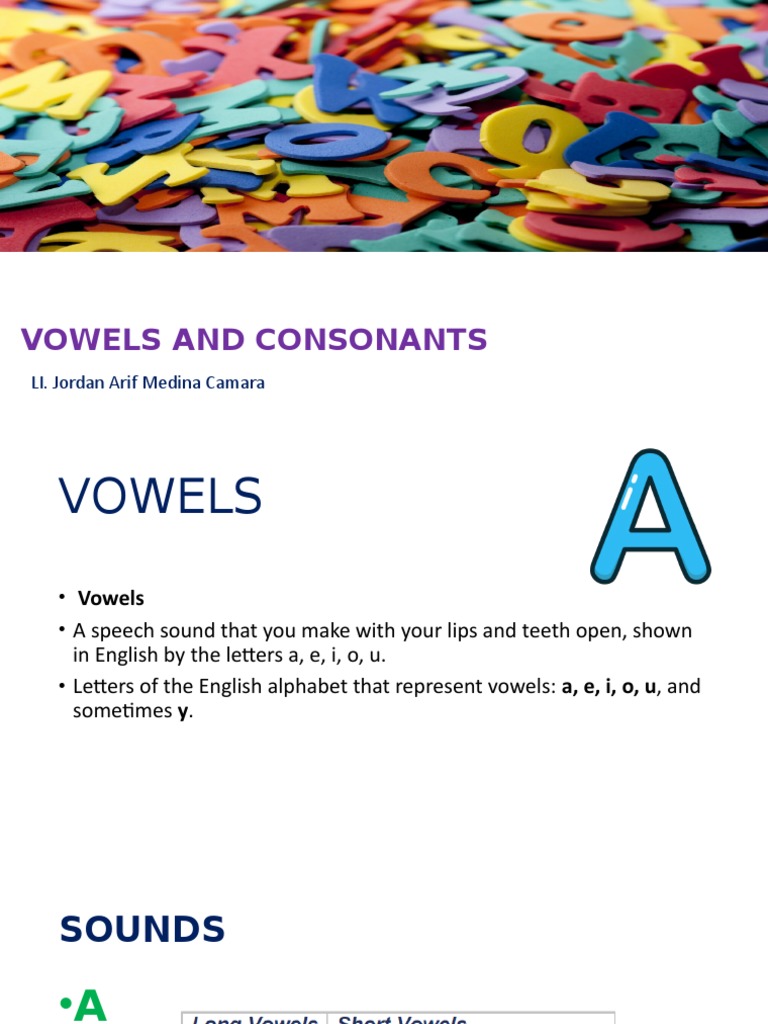 An Informative Guide to Vowels, Consonants, and Diphthongs in the ...