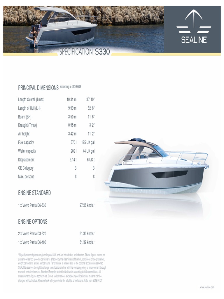 Principal Dimensions: According To ISO 8666 | PDF | Deck (Ship) | Wood