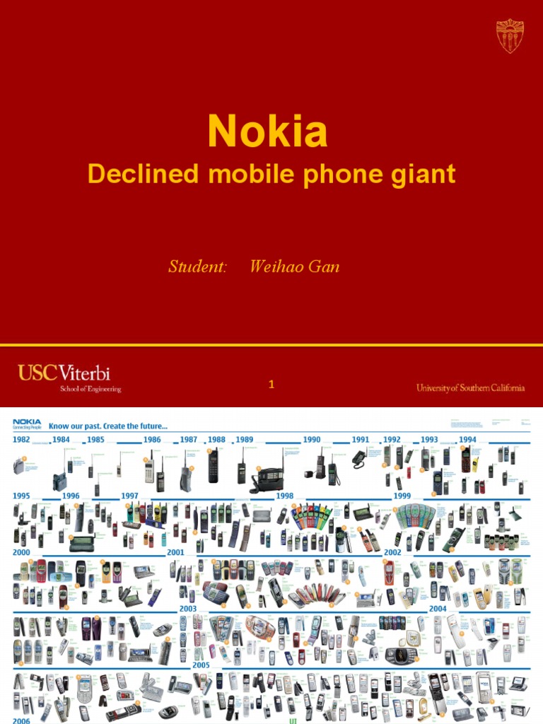 Nokia: Declined Mobile Phone Giant | PDF