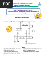 Comprensión Lectora - 4to Prim - POR MEJORAR | PDF | Volcán