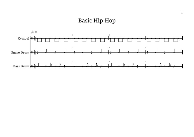 Basic Hip Hop | PDF