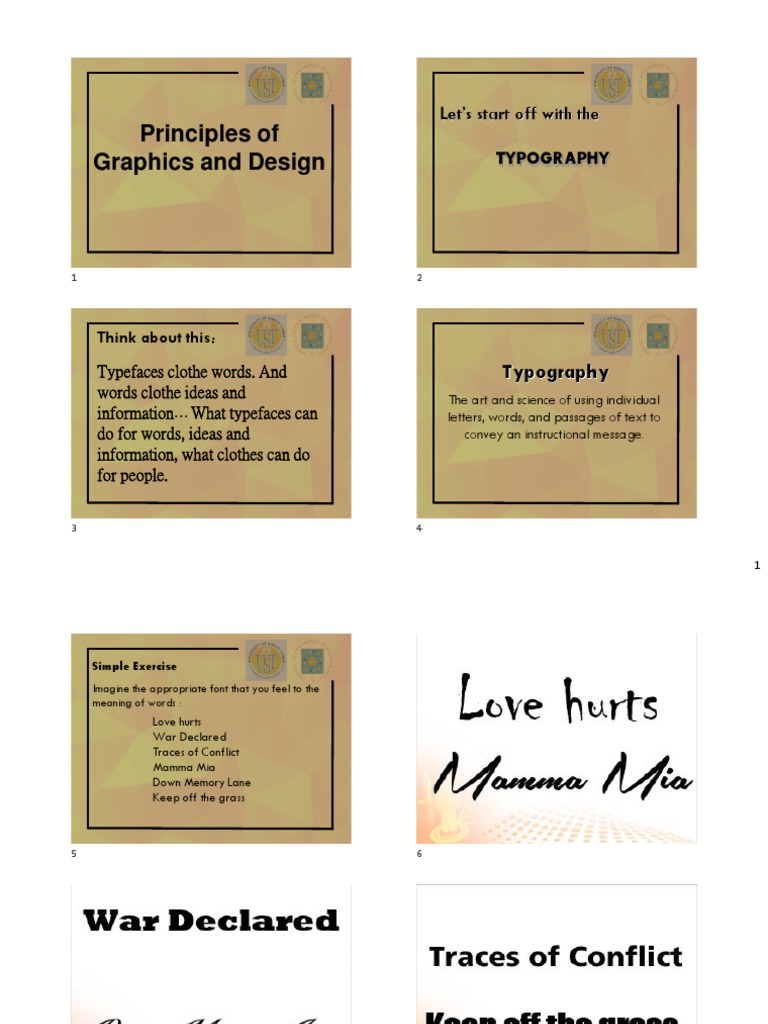 Lesson 6 - Principles of Graphics and Design PDF | PDF | Aesthetics ...