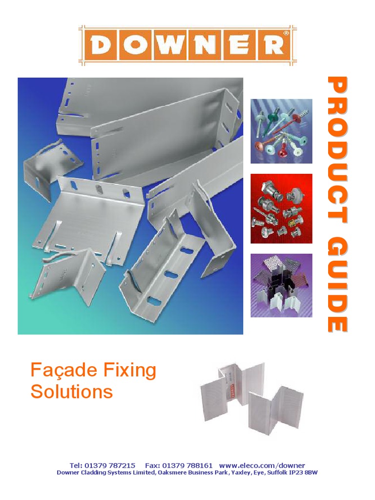 Downer Product Guide April 2008v2 | PDF | Rivet | Screw