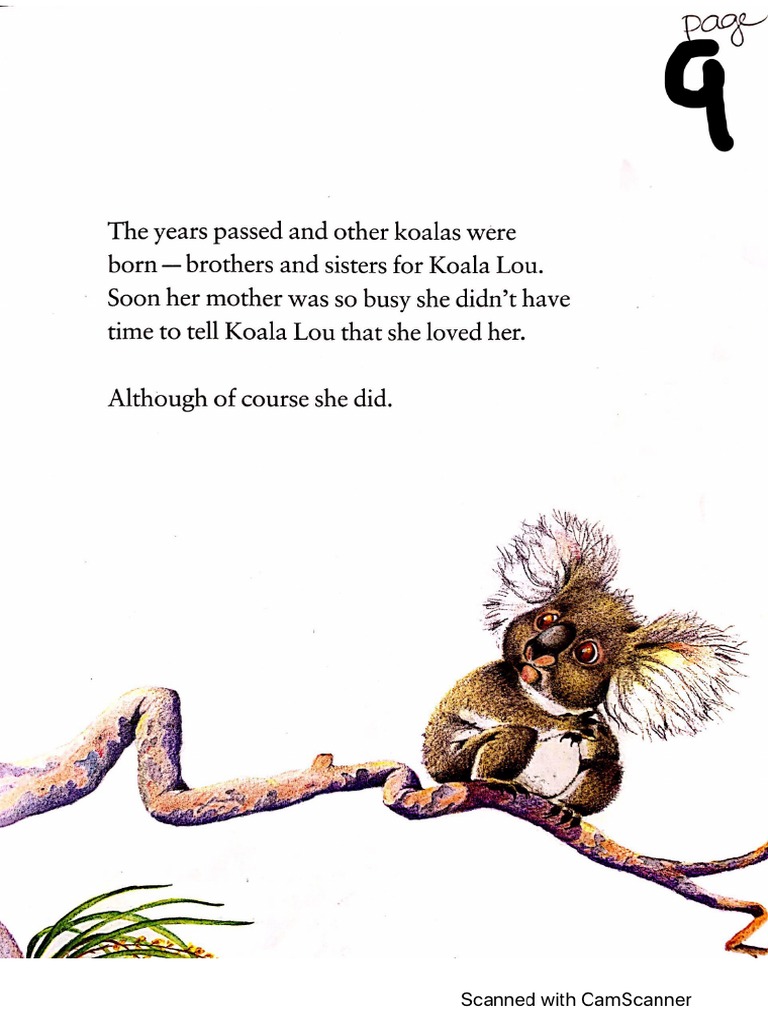 Koala Lou Pages 1 | PDF