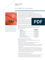 Nutritioncalc Plus Report | PDF | Dietary Fiber | Diet & Nutrition