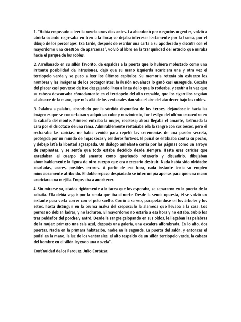 Ejercicios | PDF | Novelas