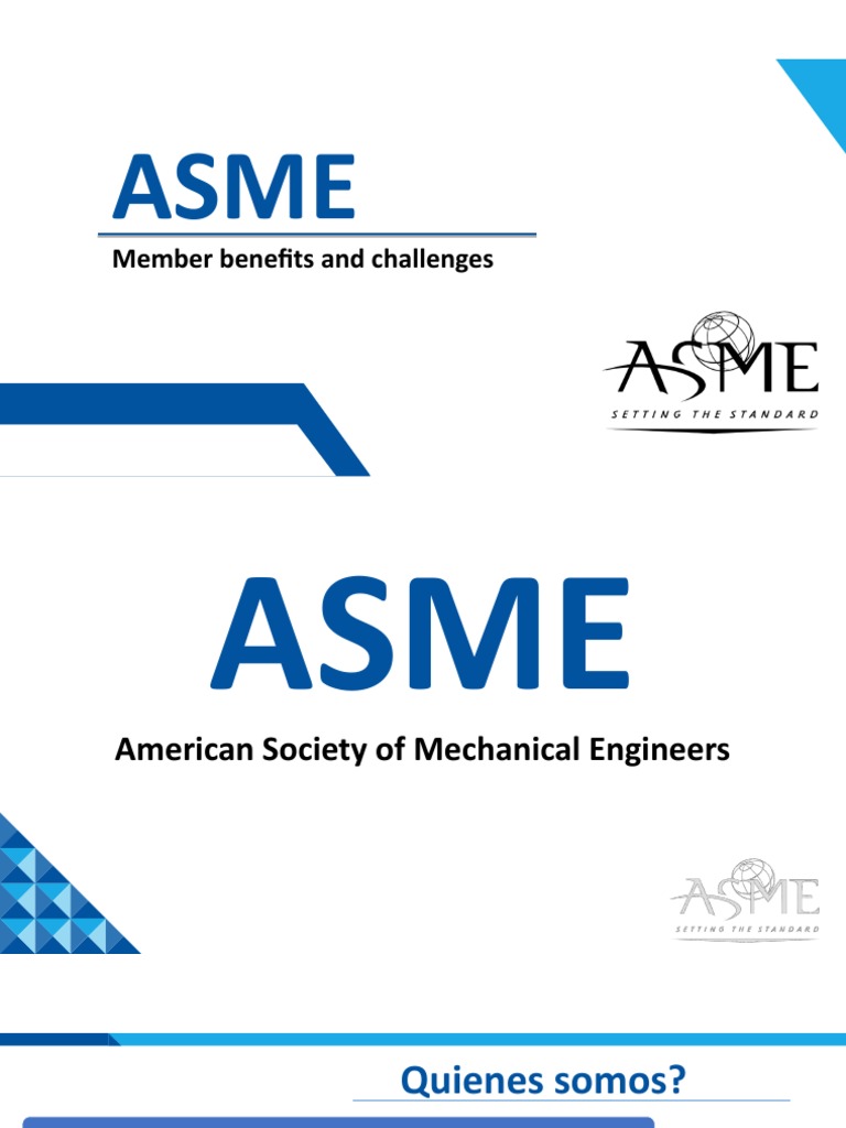 ASME Member Benefits and Challenges for Students | PDF | Organizaciones ...