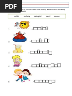 Grade 1 - Babala Worksheets | PDF