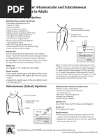 Pediatric IM Injection Guidelines | PDF | Injection (Medicine) | Pediatrics