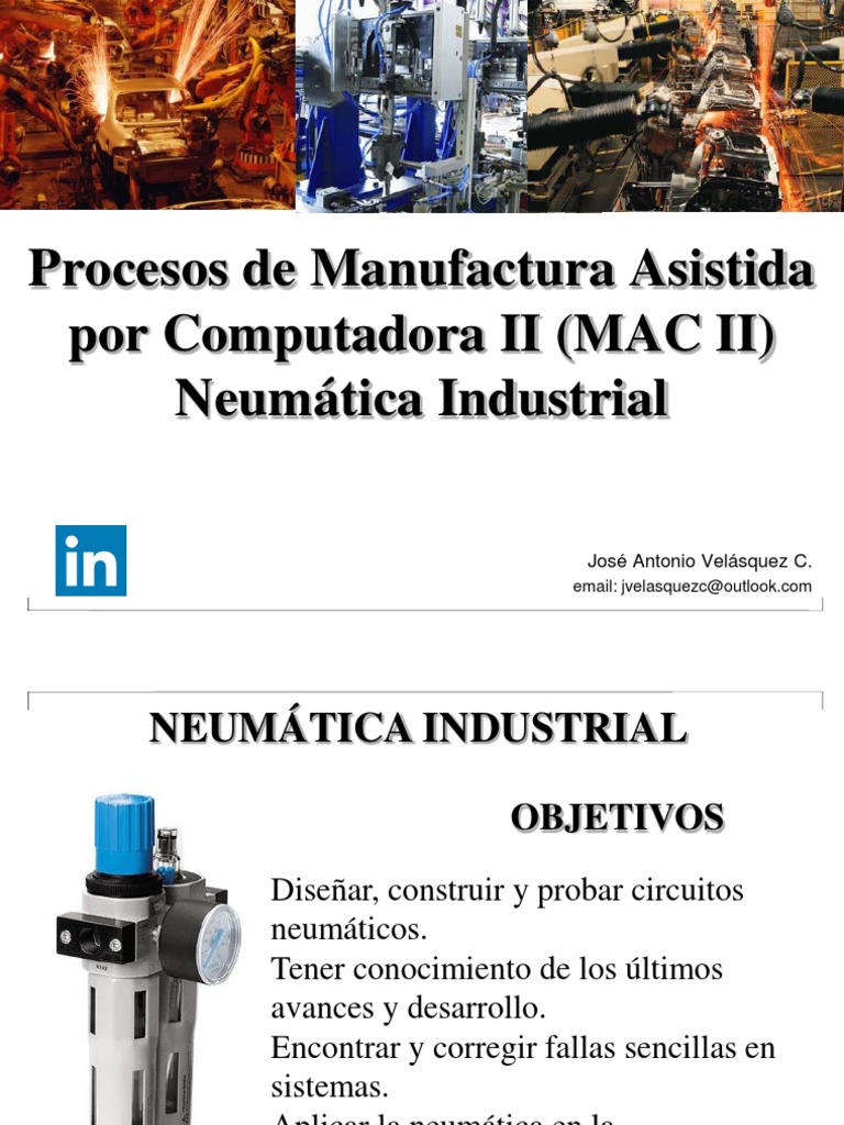 Neumatica Industrial | PDF | Solenoide | Neumática
