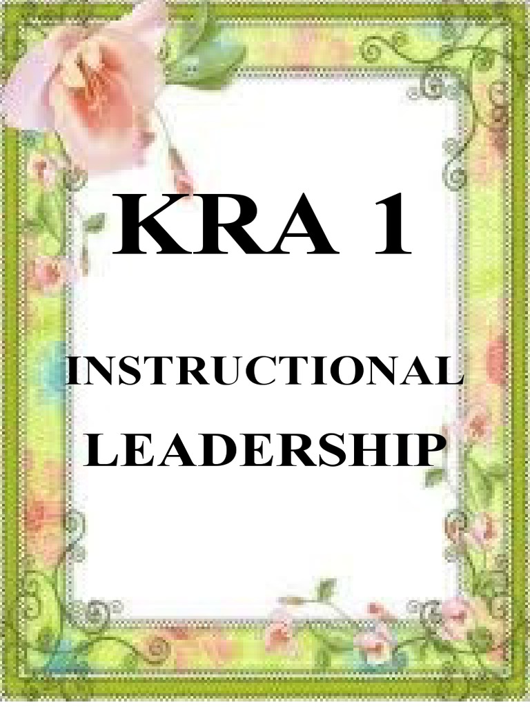 Kra 1 | PDF | Development Aid | Teachers