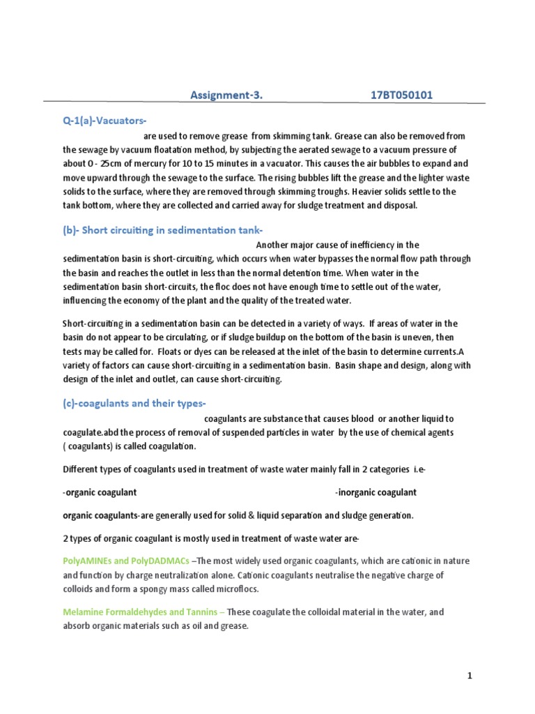 Waste Water Engg | PDF | Sewage Treatment | Environmental Issues