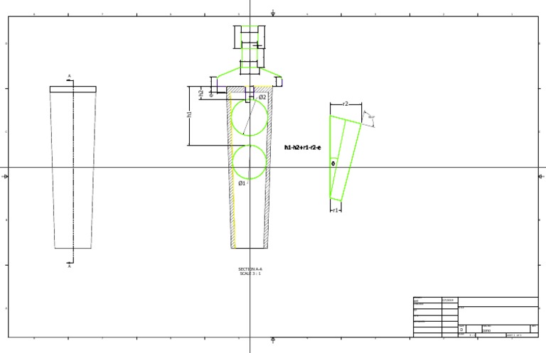 Technical Drawing Data Sheet | PDF