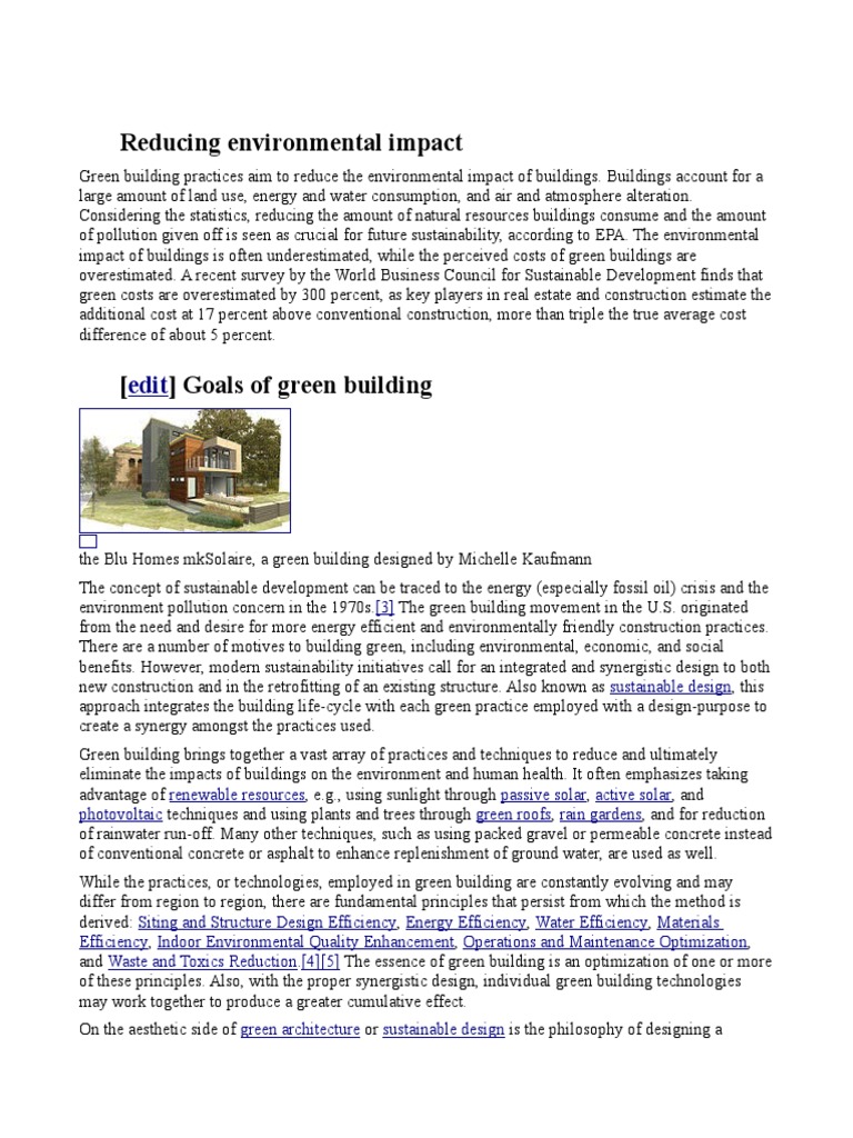 Green Architecture | PDF | Green Building | Sustainable Design