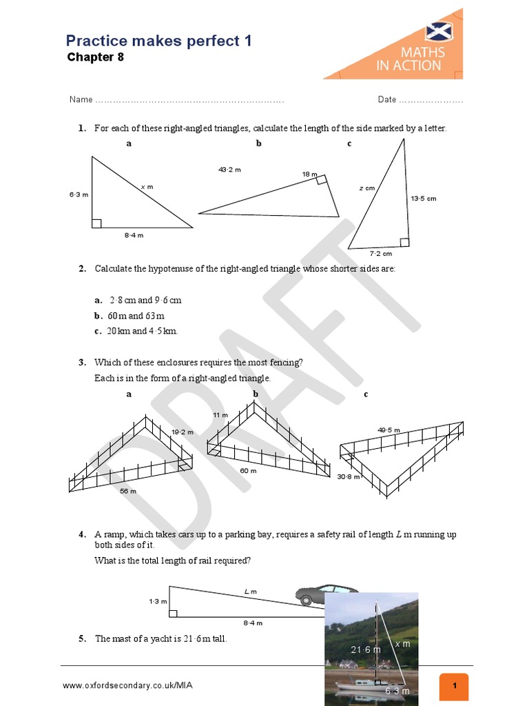 Practice Makes Perfect Geometry Problems | PDF | Euclidean Plane ...