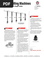 Tapping Machine TDW-Catalog | PDF | Valve | Drilling