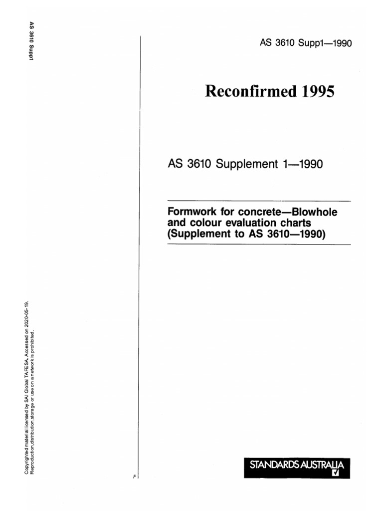 As 3610 - Supp1-1990 (R1995) | PDF
