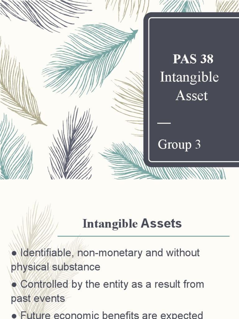PAS 38 Intangible Assets Powerpoint | PDF | Intangible Asset | Business ...