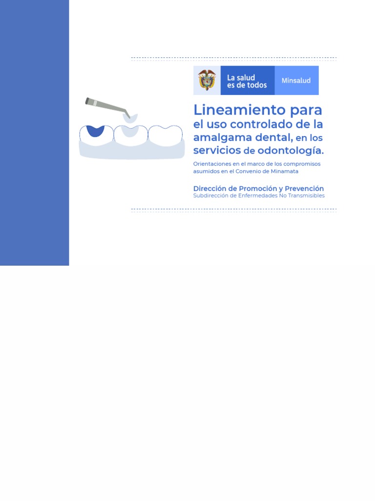 Uso Controlado Amalgama | PDF | Mercurio (Elemento) | Contaminación