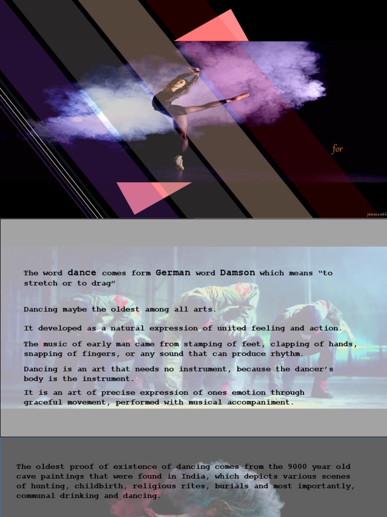 Dance | PDF | Dances | Entertainment