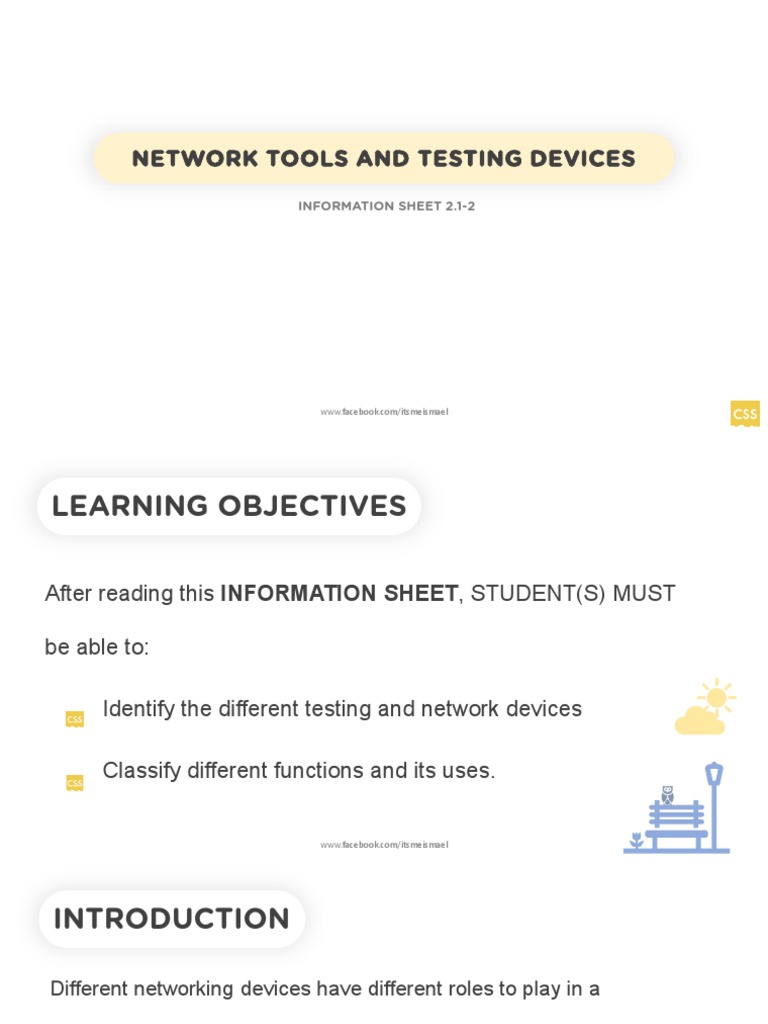 Networking Tools and Testing Devices Guide | PDF | Computer Network ...