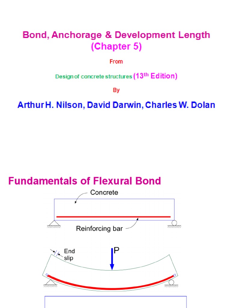 Lec-12 Development Length | PDF | Stress (Mechanics) | Strength Of ...