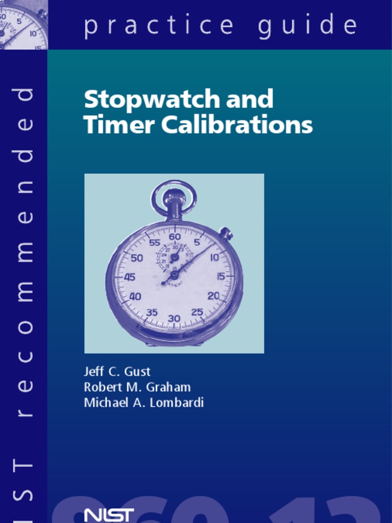 NIST Guidelines PDF | PDF | Calibration | Hertz