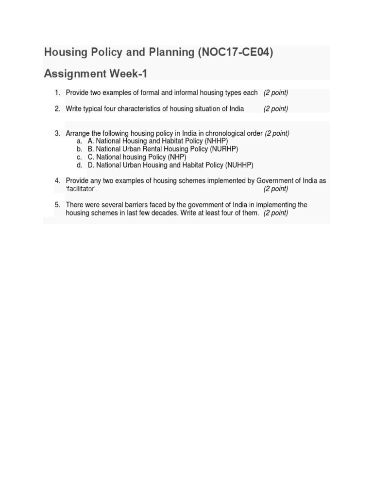 Assignment Week-1 PDF | PDF