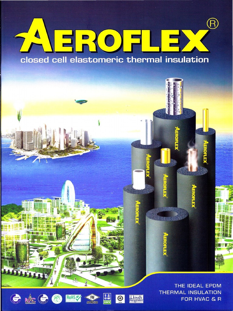 Aeroflex Main New Catalog PDF | PDF | Thermal Insulation | Duct (Flow)