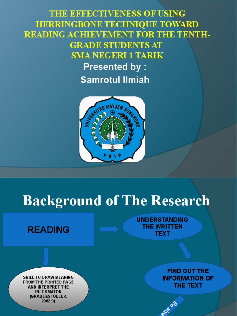 Seminar Proposal | PDF | Reading Comprehension | Behavior Modification
