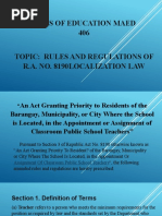 Deped Correct Paper Size, Font, Style | PDF | Language Arts & Discipline