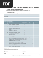 Cable Insulation & Continuity Test Report Inst Cables | PDF