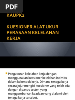 Form Pengukuran Owas | PDF
