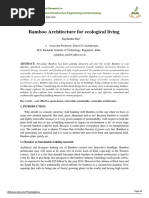 Eco-Friendly Bamboo Construction Solutions | PDF | Bamboo | Wall