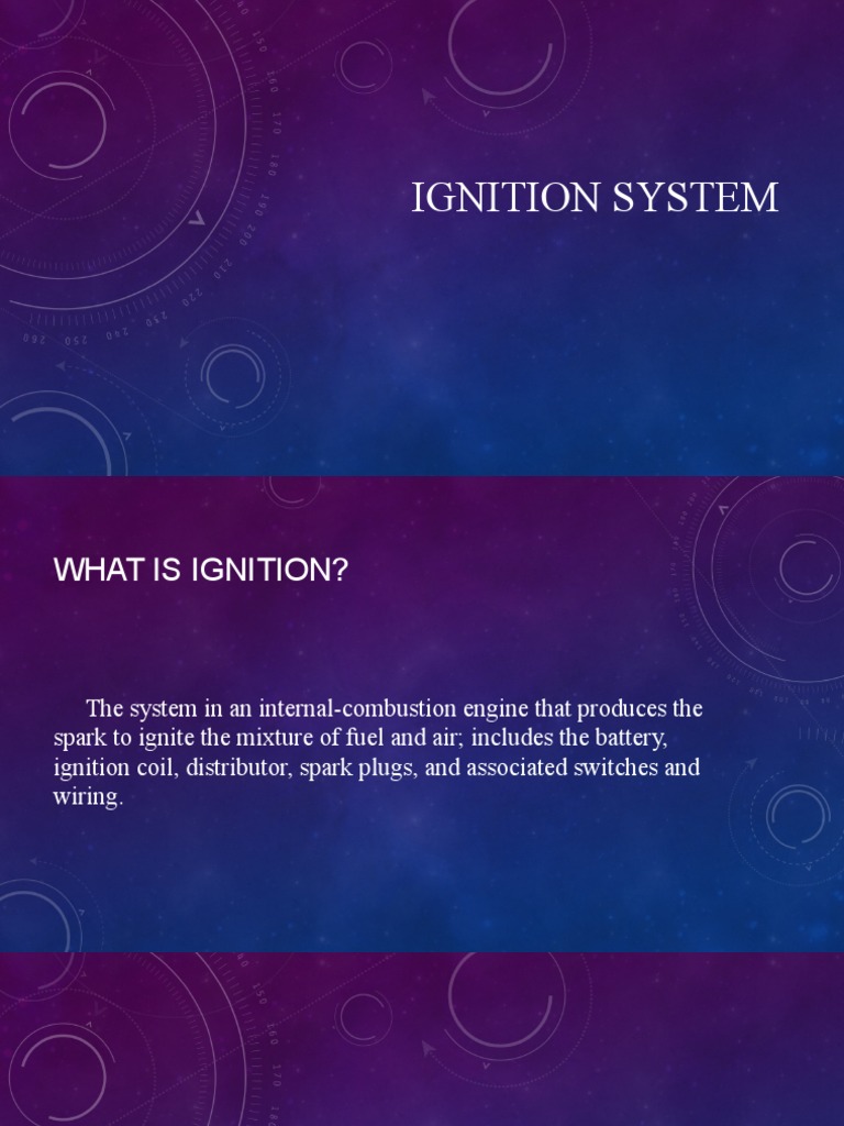 Group 3 Ignition System | PDF | Ignition System | Distributor