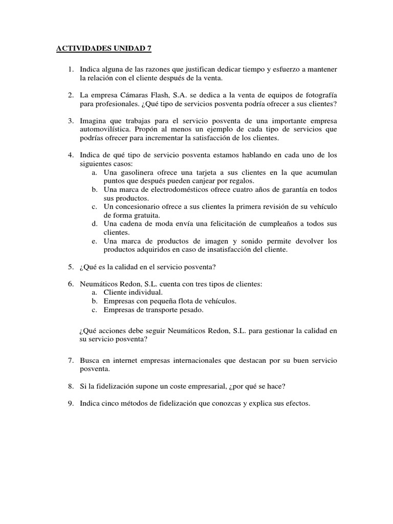Act Tema 7 PDF | PDF