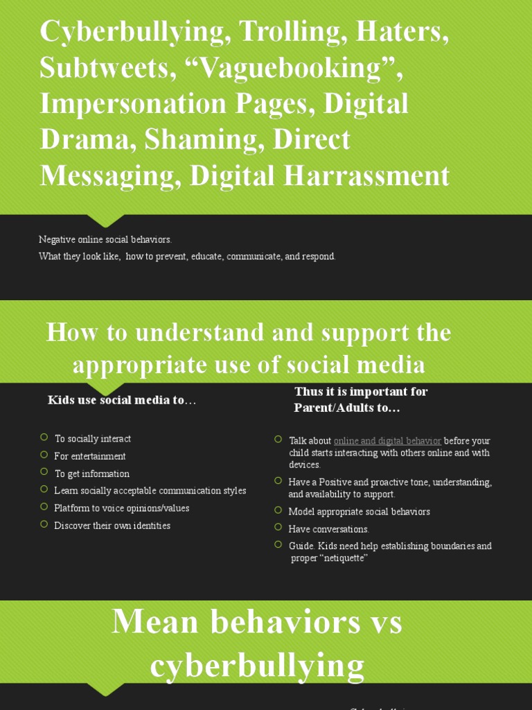 Cyberbullying | PDF | Cyberbullying | Bullying