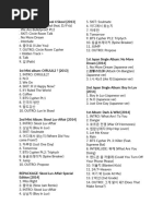 BTS Complete Song List 2013-2019 | PDF | Popular Music | Albums